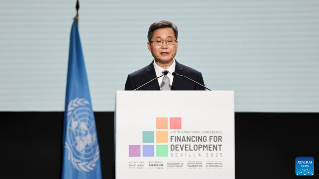 China urges global unity on development financing at UN conference