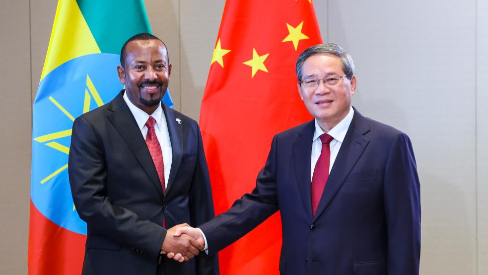 Li: China ready to back flagship BRI project, boost trade with Ethiopia