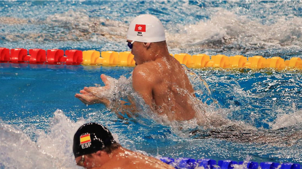 HK swimmer makes history with FISU silver medal