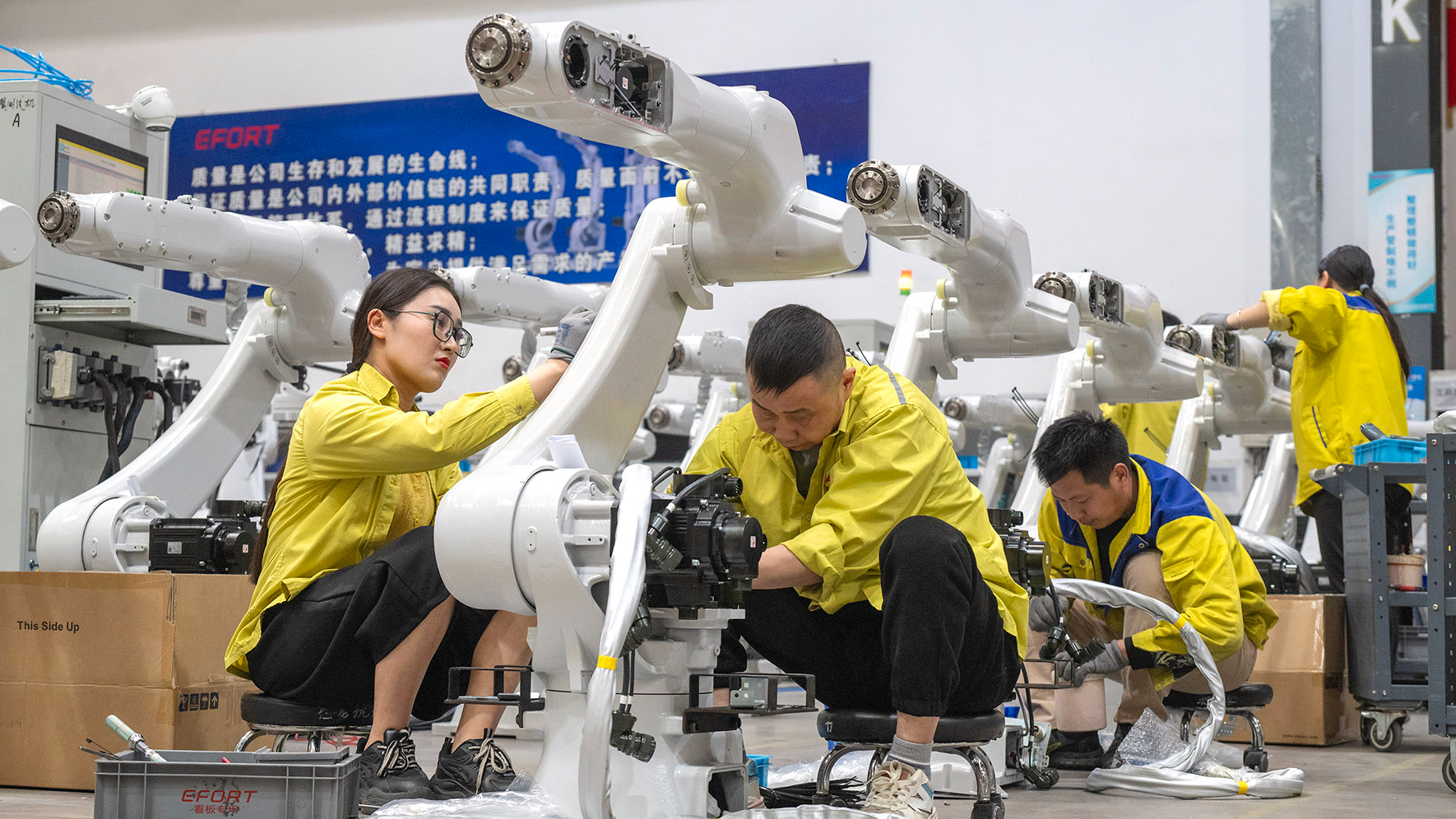 Robotics sector in China set for breakthrough development