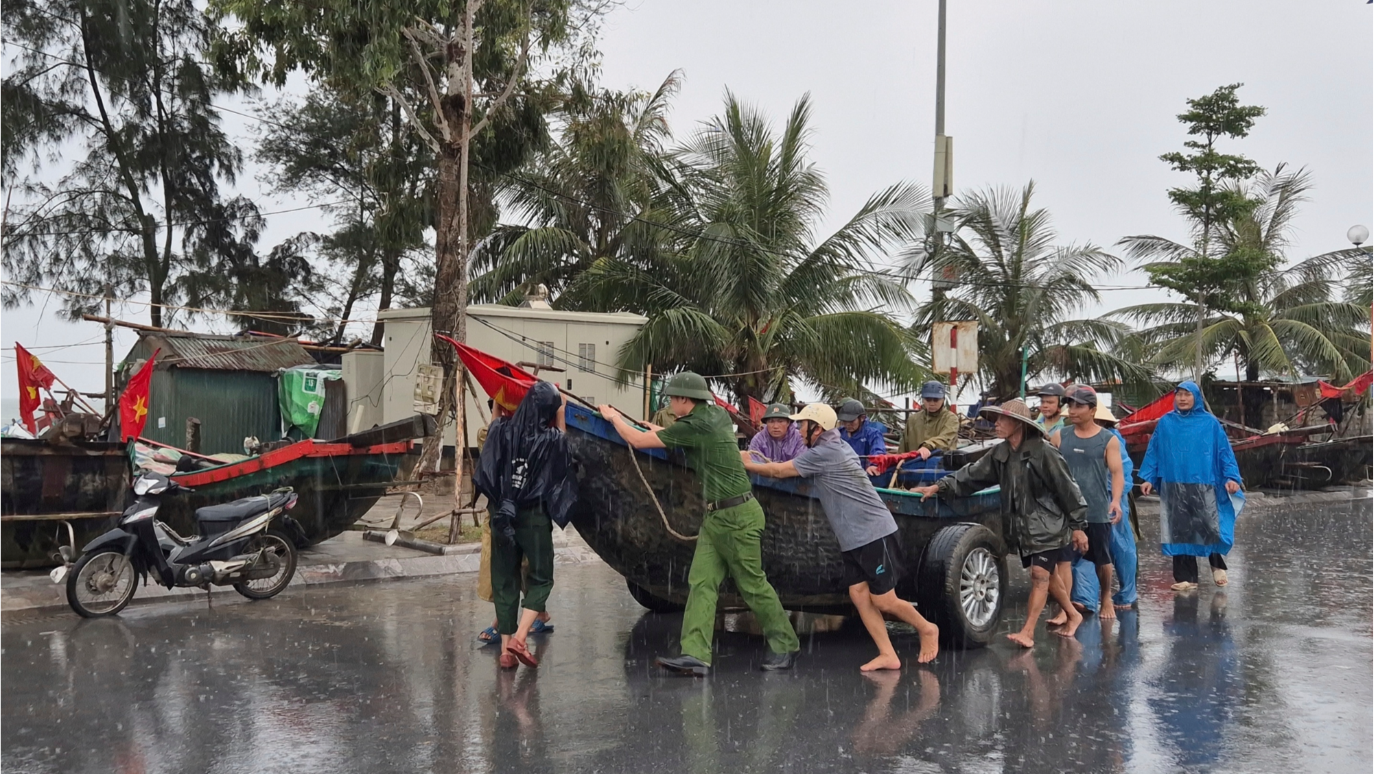 Typhoon Wipha causes heavy rains, power outages after landfall in Vietnam