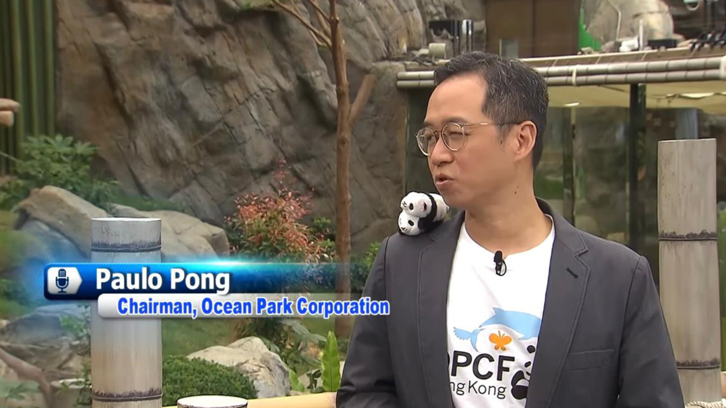 Pong: Promoting pandas is key to Ocean Park’s success