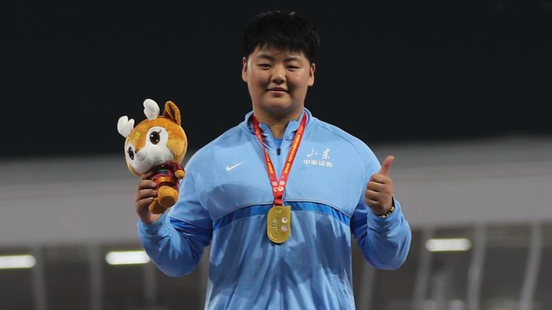 Chinese teenager Zhang renews her own world U20 hammer record