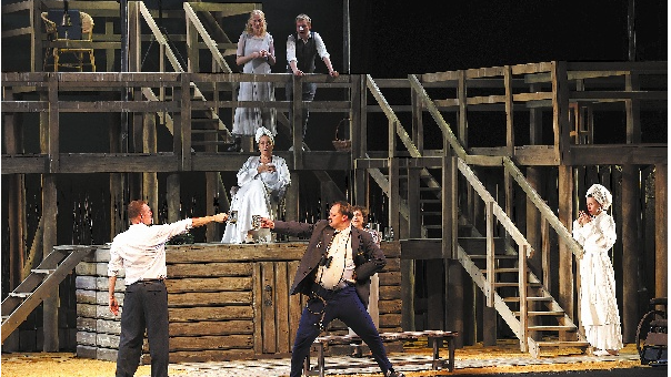 Russian production plays on emotions