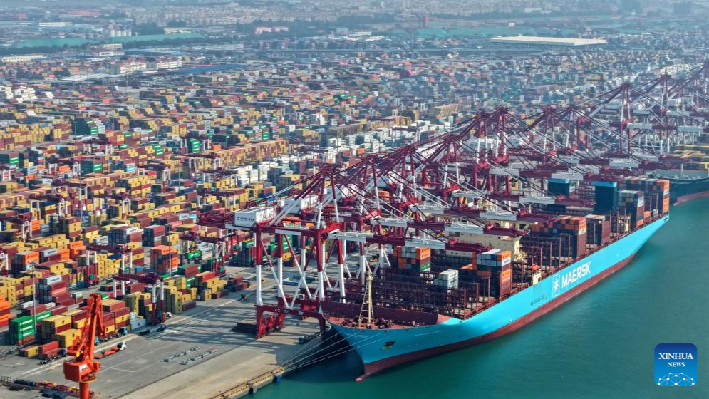 Official: China ranks among top 3 trade partners for 157 countries, regions