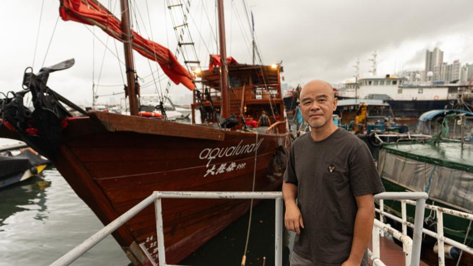 Hong Kong's iconic red-sail junk and revival of a fading craft