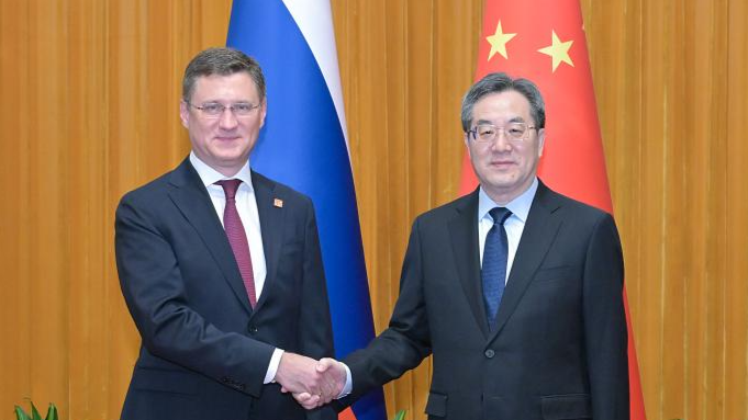 China, Russia pledge joint efforts to elevate energy cooperation