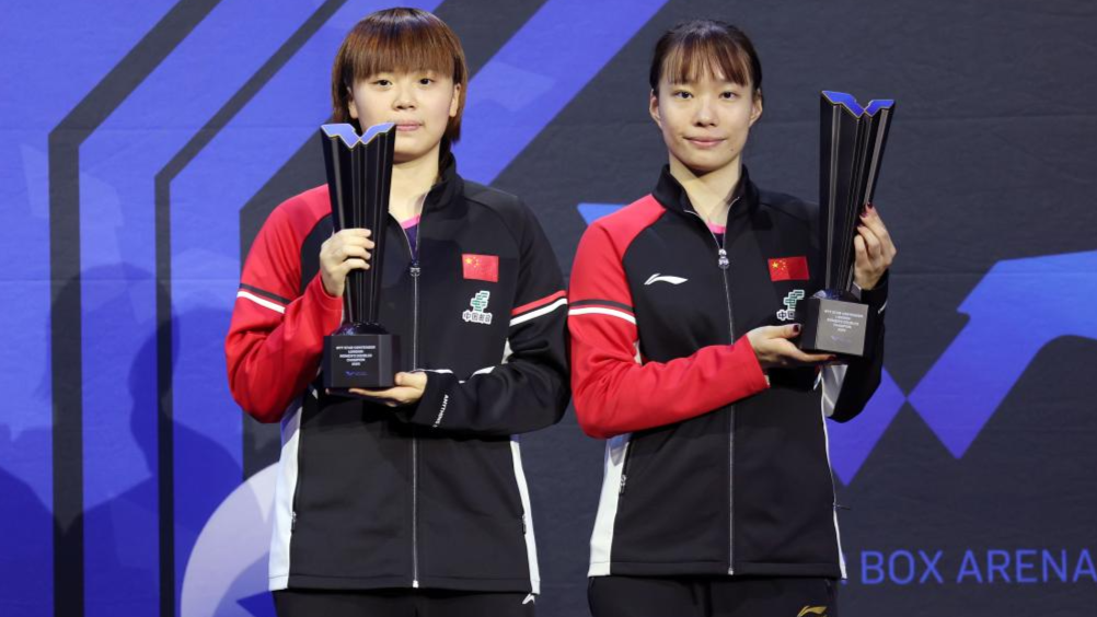China's Shi/Zhang claim women's doubles title at WTT Star Contender London