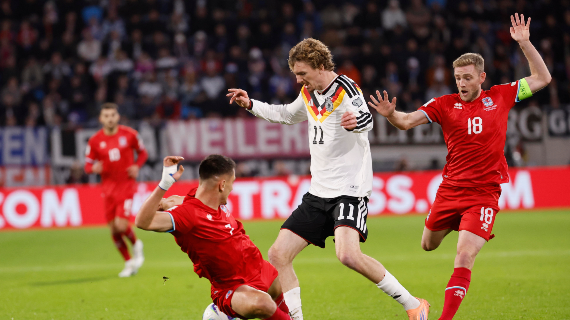 Germany on brink of World Cup qualification after 2-0 win over Luxembourg