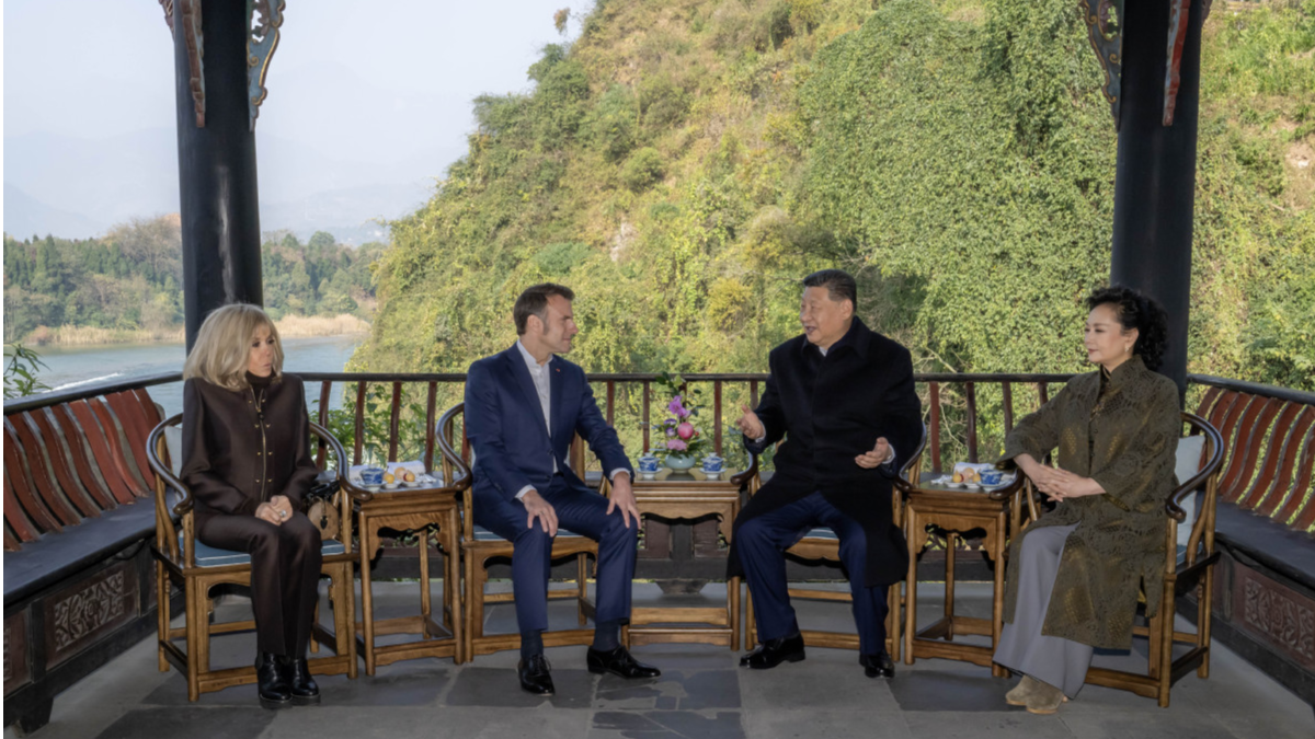 Xi, Macron have friendly exchanges in China's Chengdu