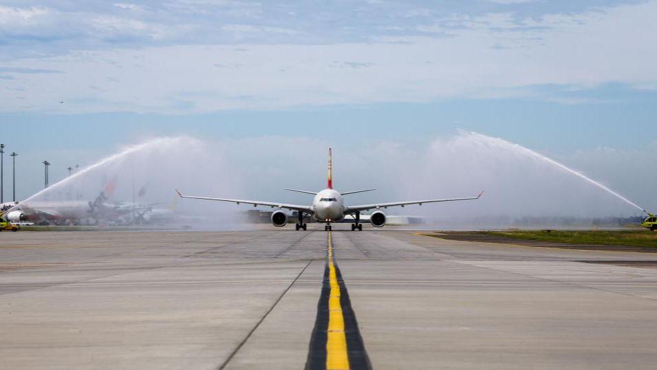 Hong Kong Airlines inaugurates direct flight service to Melbourne