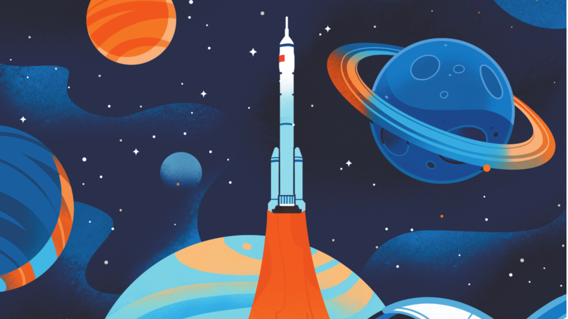 China's space program records stellar year of firsts