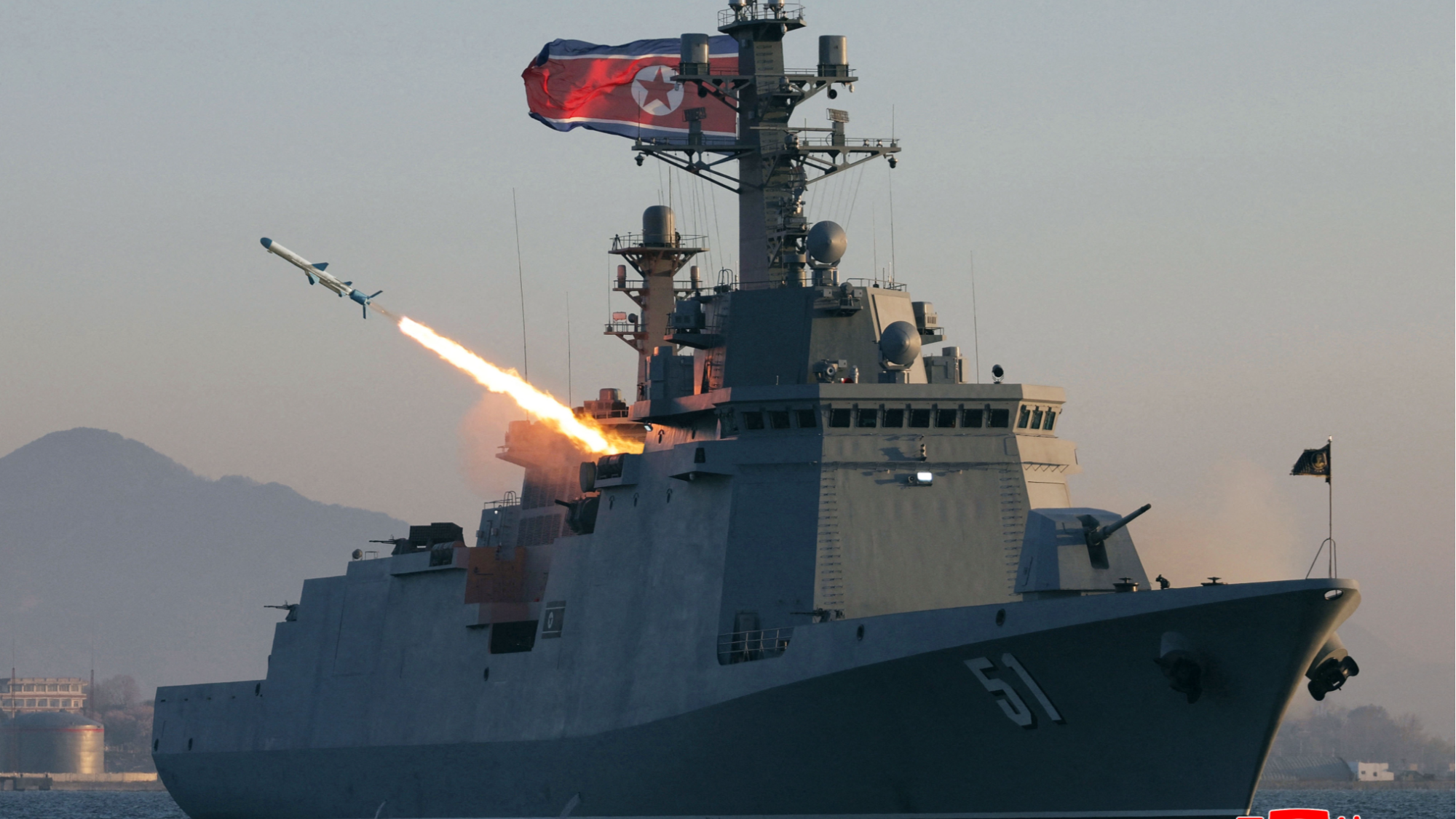 Top DPRK leader observes missile test-firing from Destroyer Choe Hyon